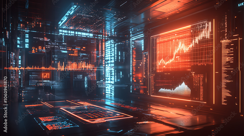 An illustration of business process automation concept, showcasing ...