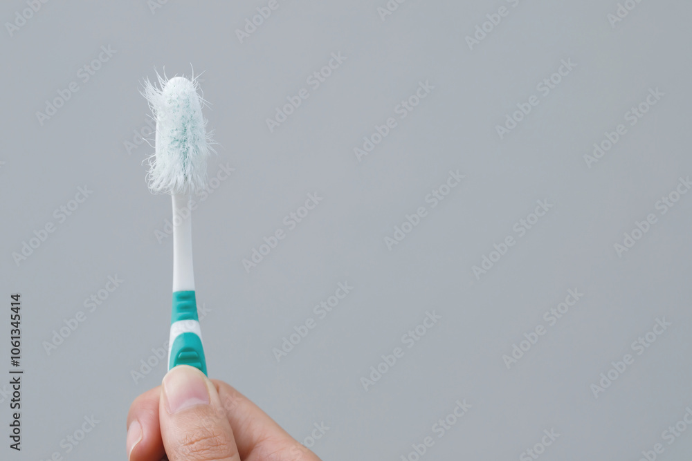 A damaged toothbrush is a breeding ground for germs and bacteria, which ...
