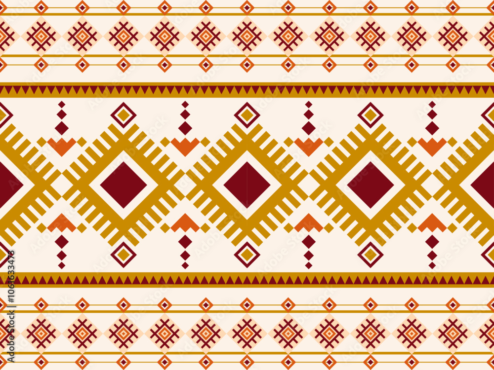 Navajo pattern design. Native American style. Can be used in fabric ...