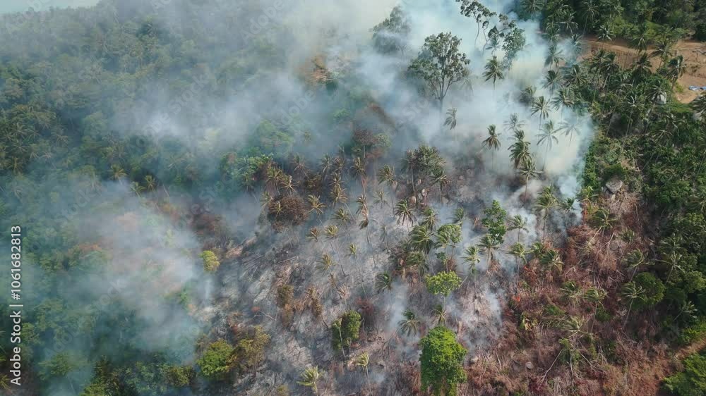 Global warming fuels devastating rainforest fire global warming ...