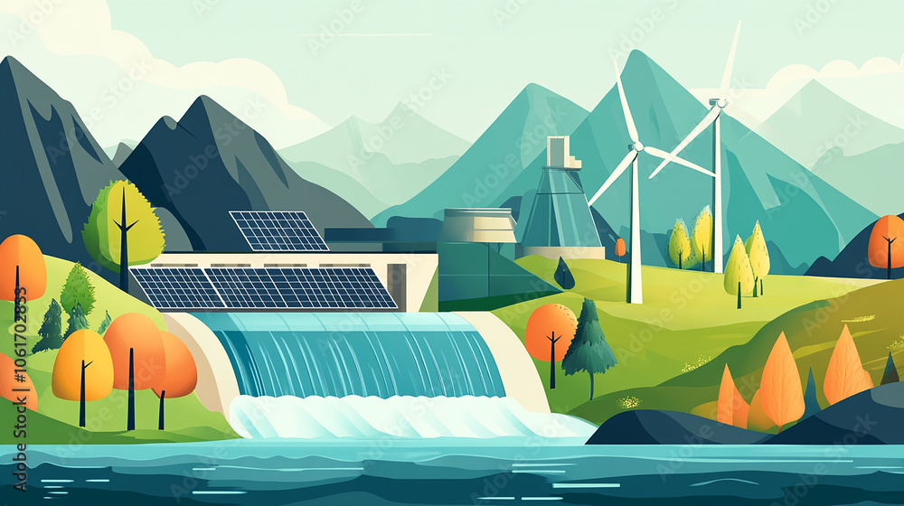 Renewable energy sources, such as wind, solar, and hydropower, are key ...