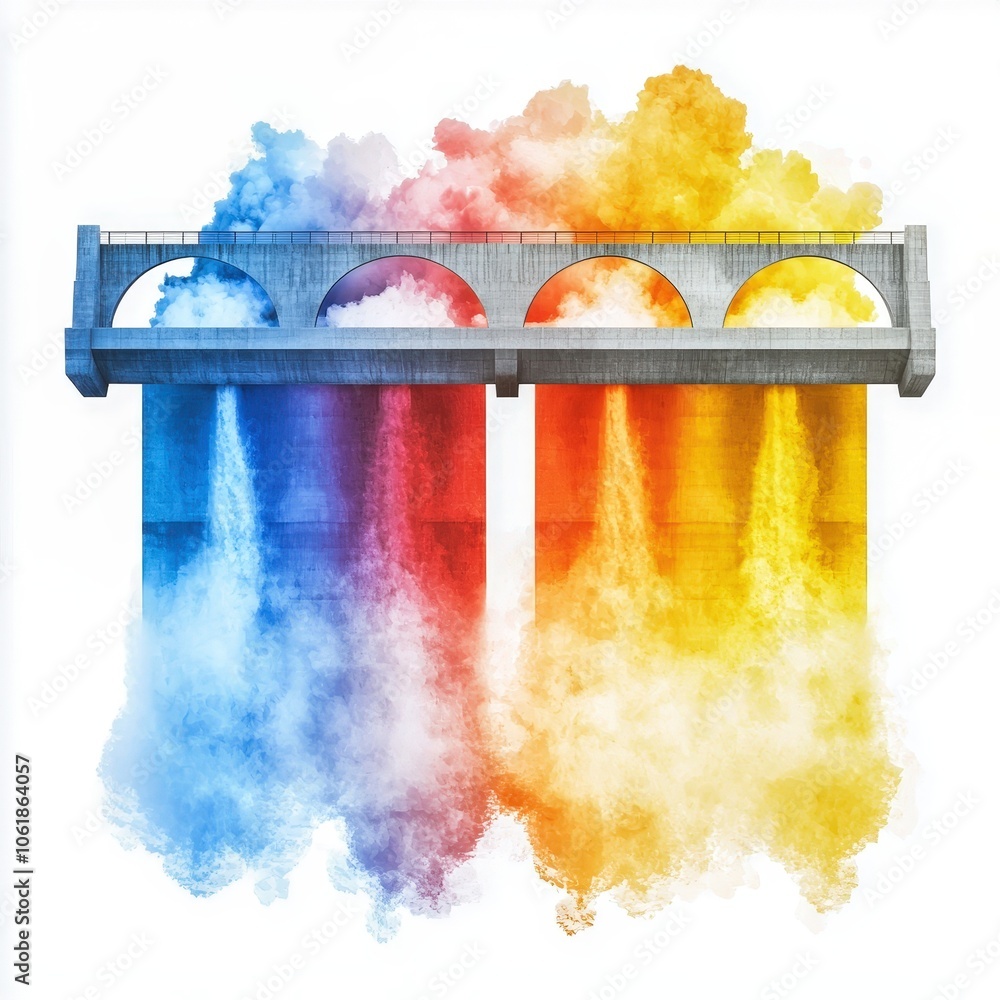 Real-time temperature gradient monitoring within dam walls, tracking ...