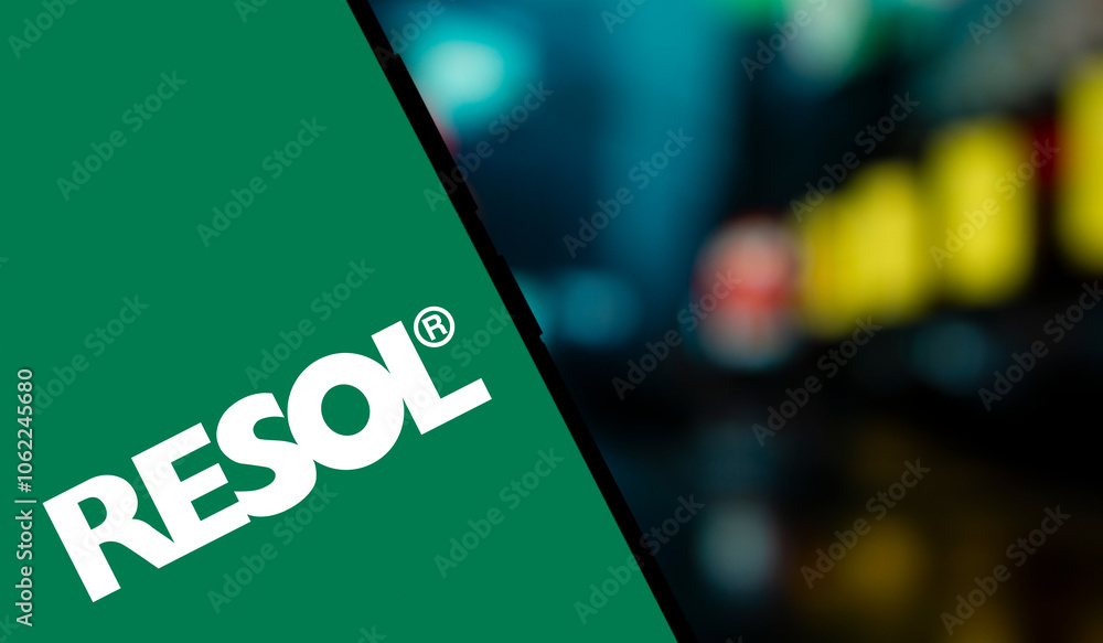 Dhaka, Bangladesh- 03 Nov 2024: Resol logo is displayed on smartphone ...