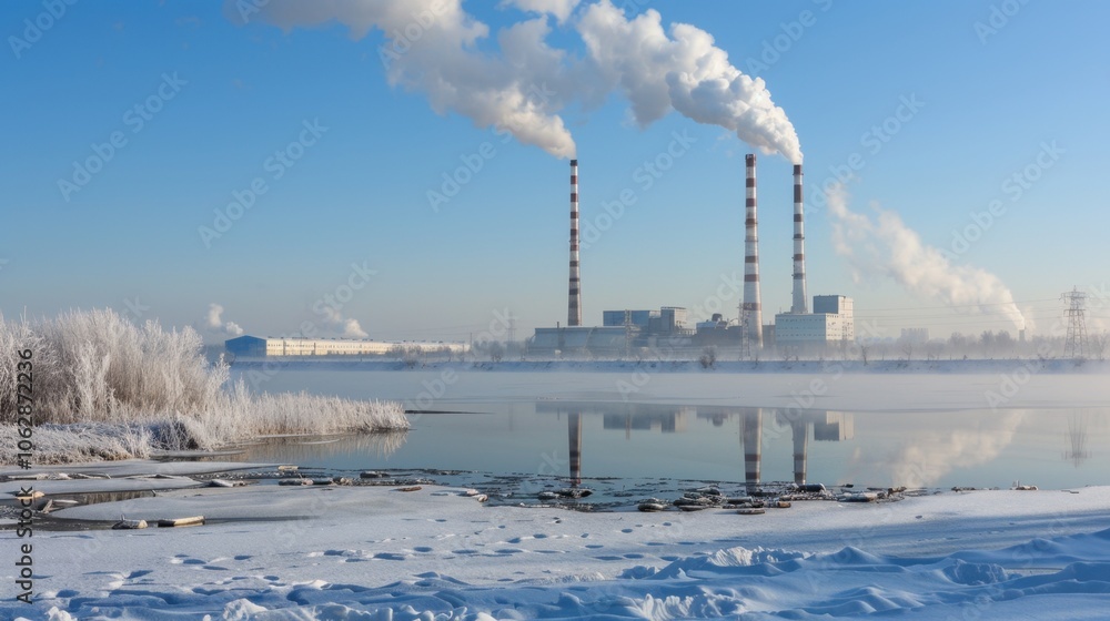 Thermal Pollution: An increase in water temperatures from industrial ...