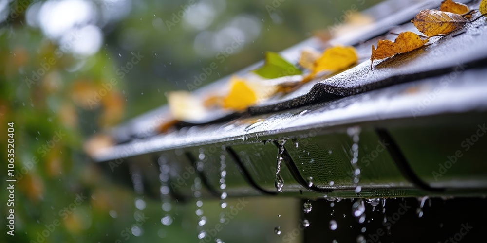 The angles and corners in a roof gutter system play a crucial role in ...