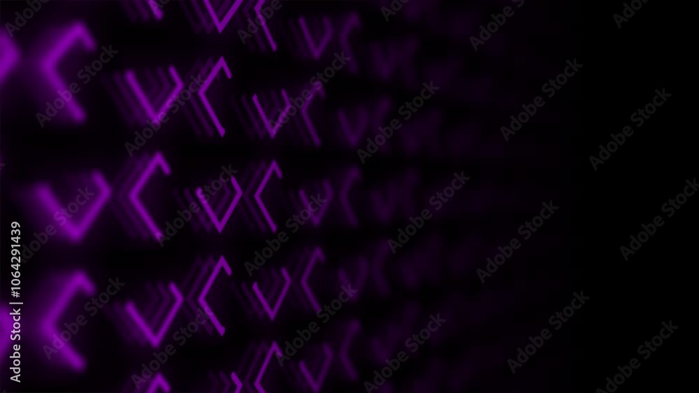 Purple Check Mark Pattern: Digital Verification Stock 비디오 | Adobe Stock