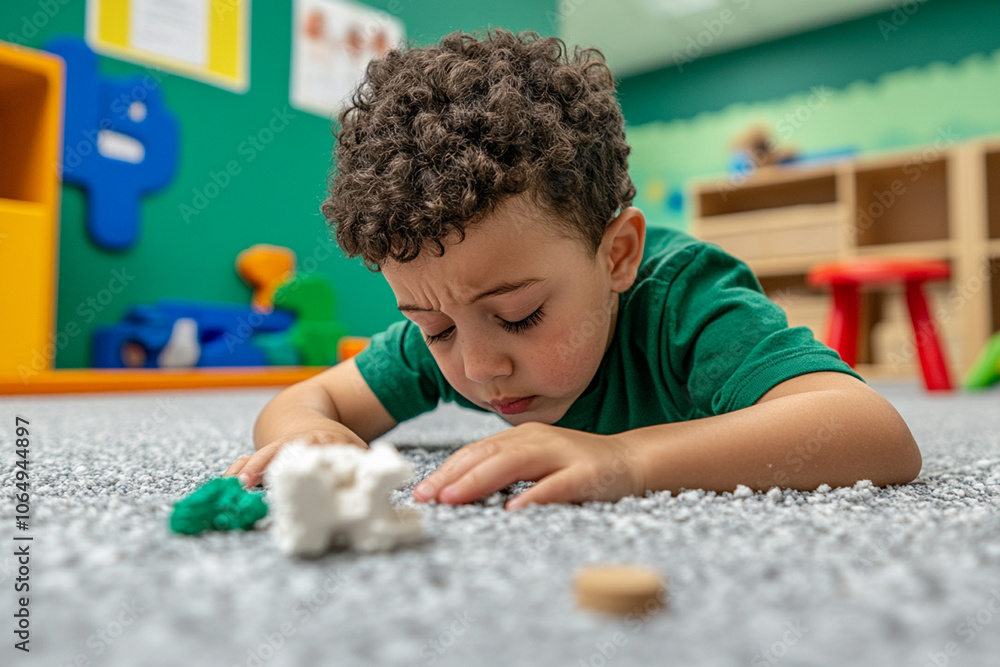A classroom designed for playful learning where children explore ...
