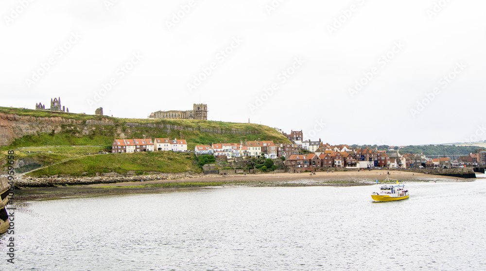 Whitby Harbour Is A Very Busy And Popular Tourist Destination Visited ...