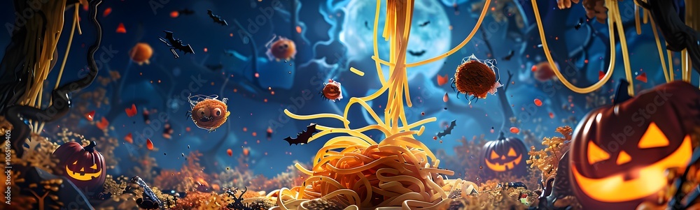 Spaghetti monster pasta flying halloween funny food pastafarian sauce ...