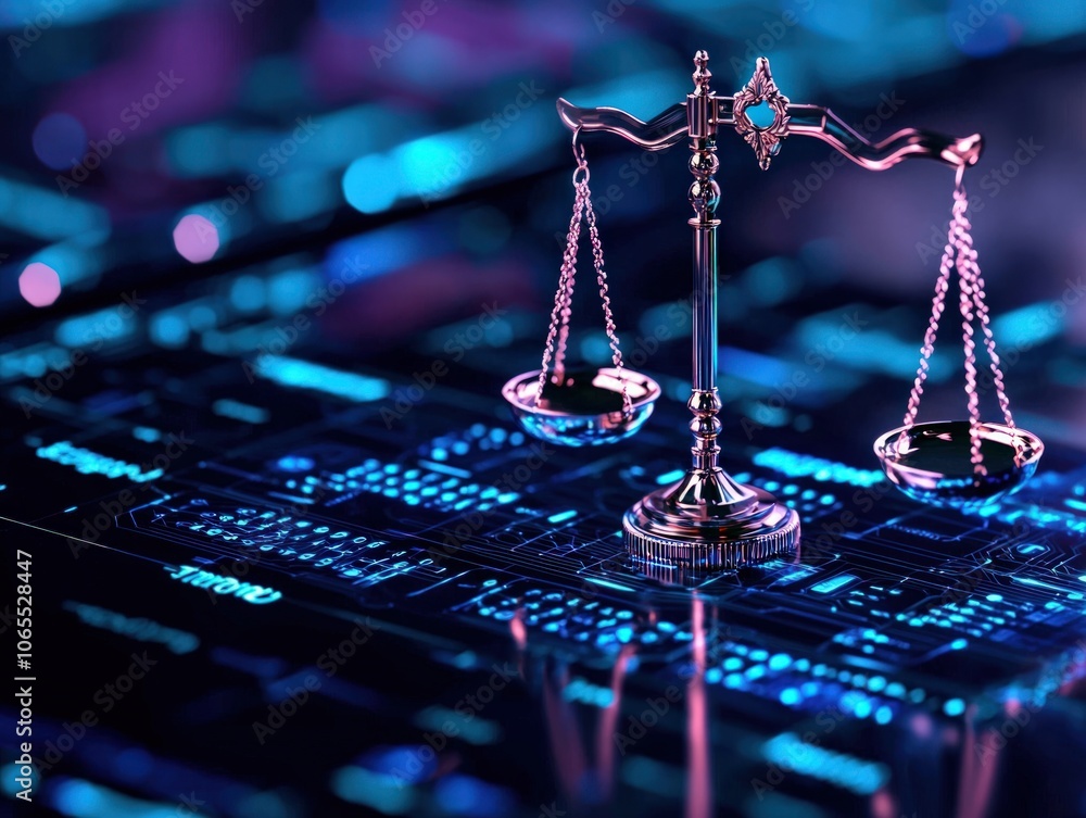 Understanding the Role of Justice Scales in Legal Systems Stock ...