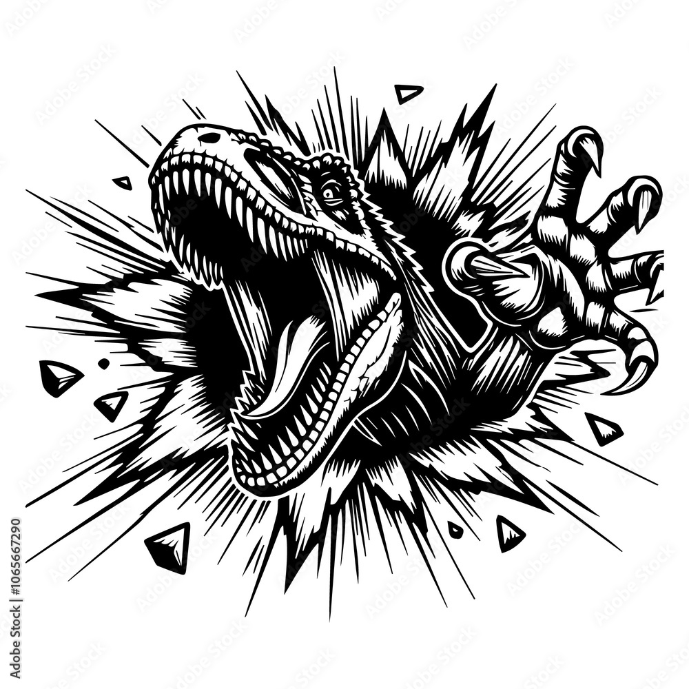 T rex Svg, T Rex Scratch Svg, Dinosaur Svg, Tyrannosaurus Rex Svg, T ...