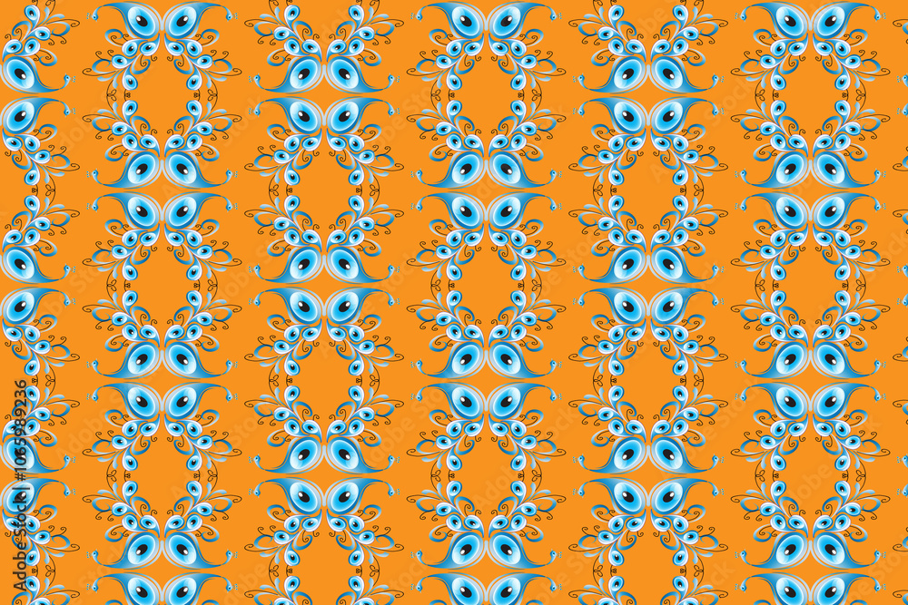 Evil Eye Bead A modern background pattern created for textiles ...