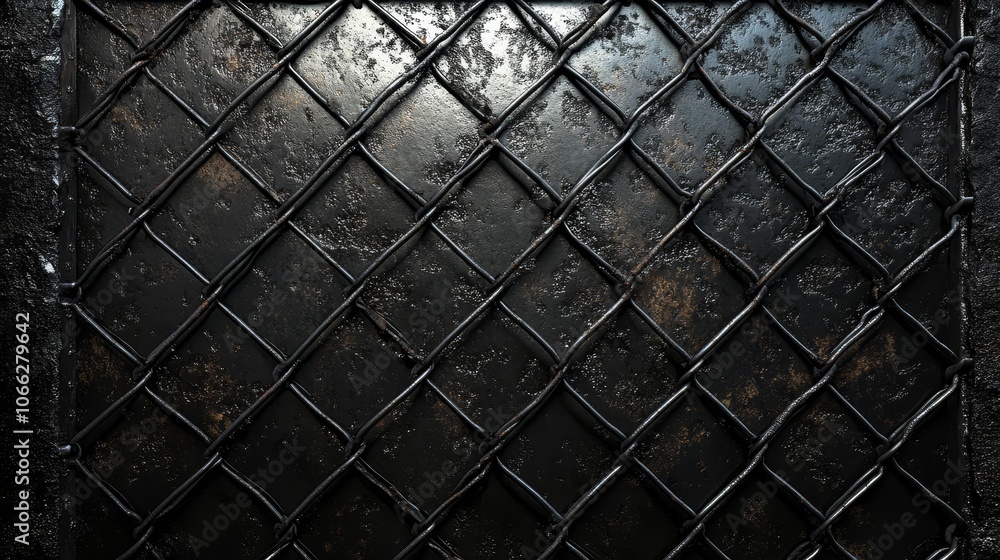 Rusted metal fence, textures, tones, and backgrounds for vintage ...
