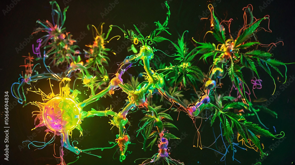 thc molecule model, 3d model thc molecule, delta-9 thc structure ...