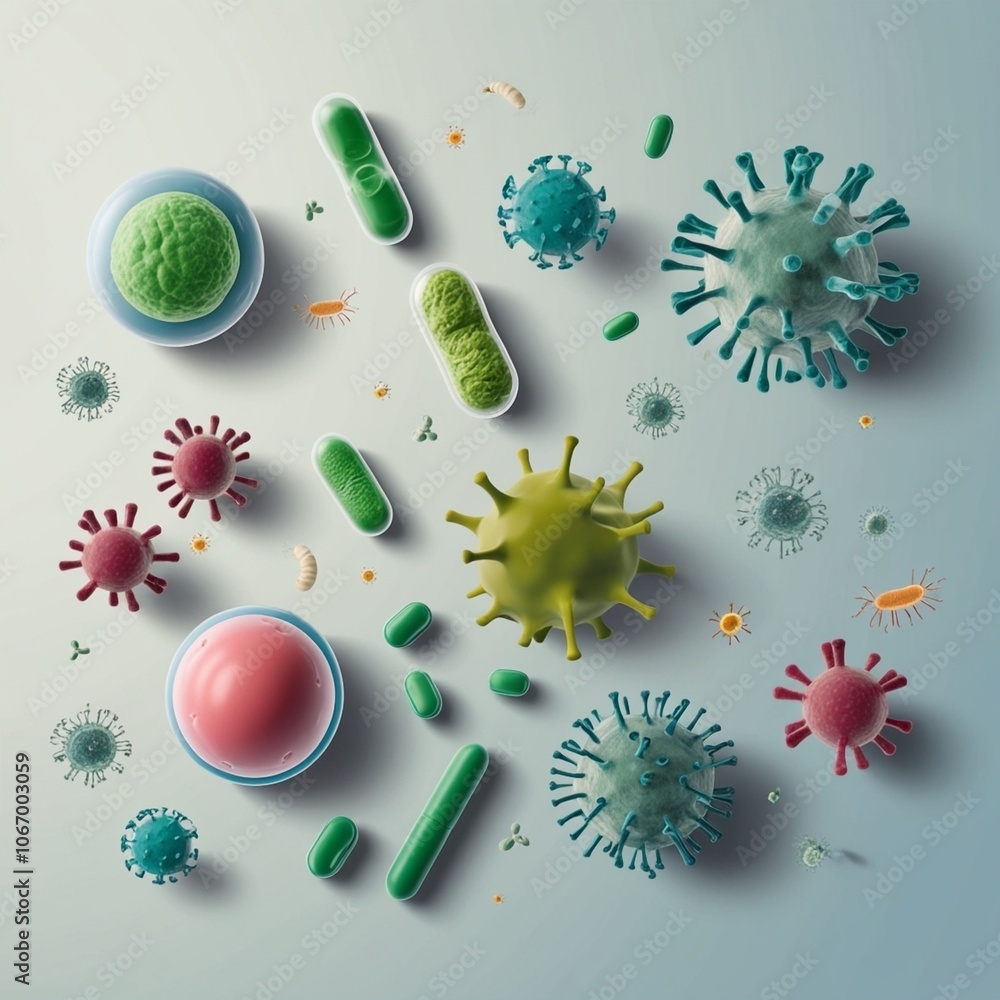 Probiotics, gram-positive bacteria, viruses, and microorganisms of ...
