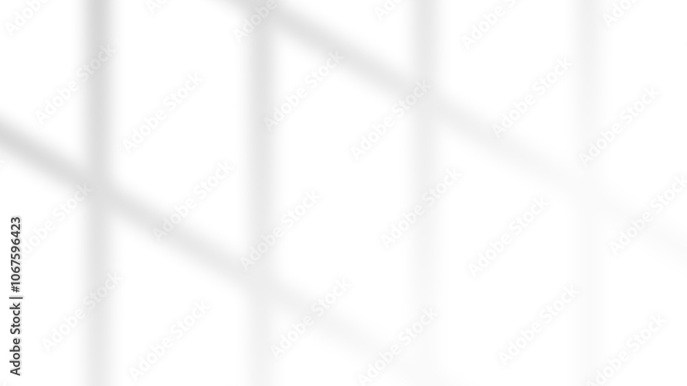 Window Frame Gobo Effect on a transparent background, 4k UHD 16:9 ...