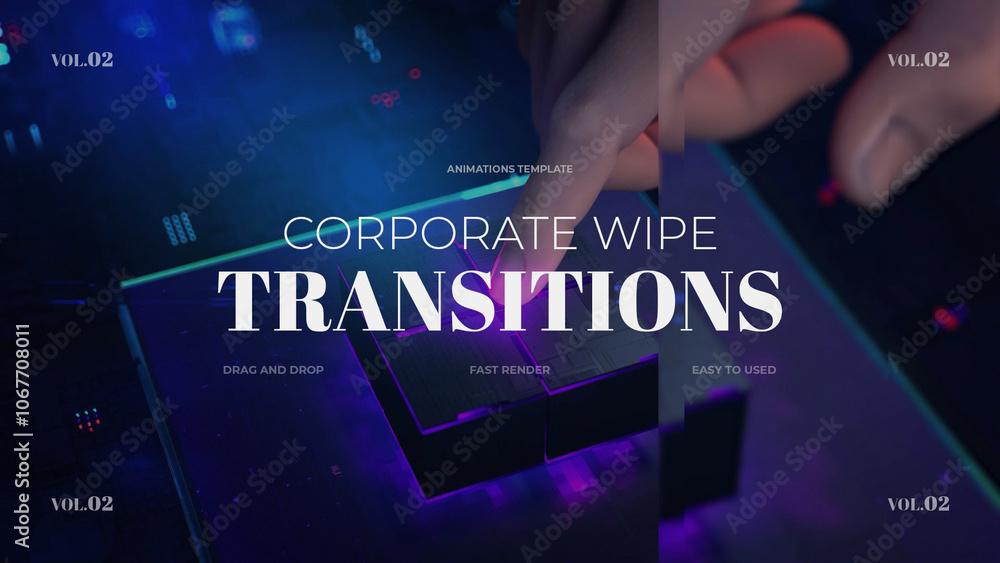 Corporate Wipe Transitions / vol.02 Stock Template | Adobe Stock