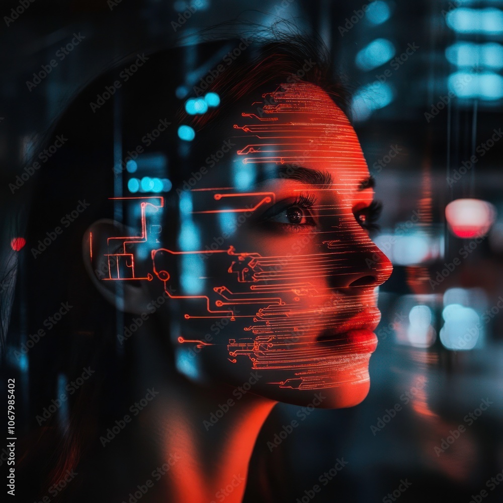 AI in predictive policing technology Stock Photo | Adobe Stock