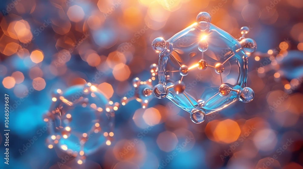 Palladium atoms crystal lattice showcasing electron configuration and ...