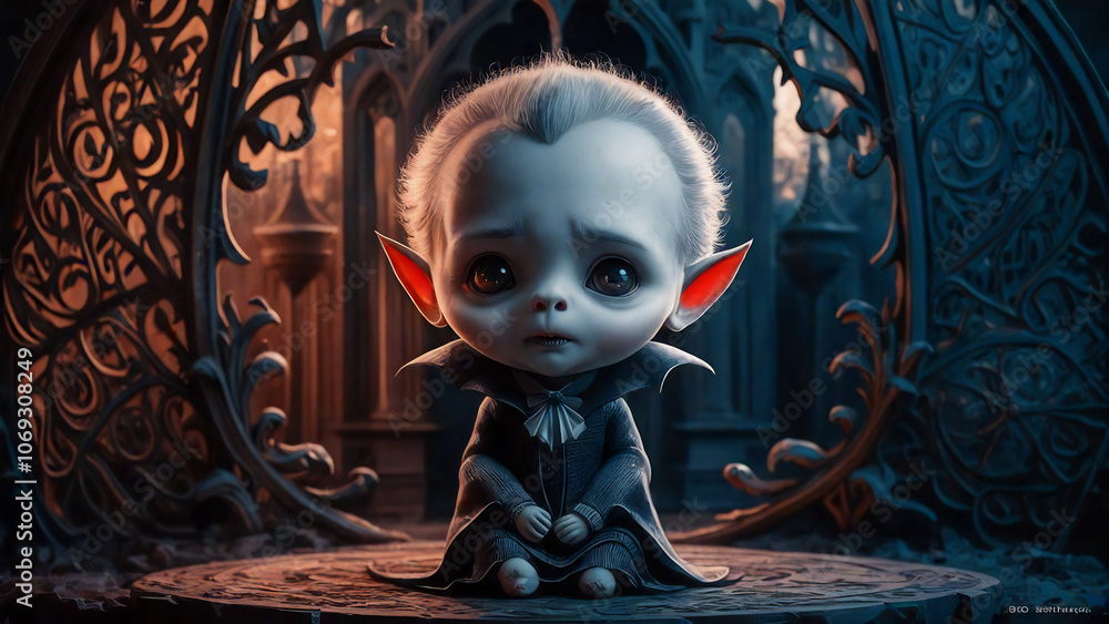 Chibi portrait, insanely detailed, fine pencil sketch, thin lines ...