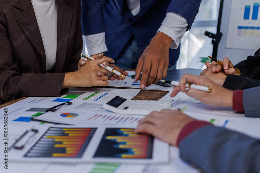 Business Documents, Auditor business team checking searching document ...