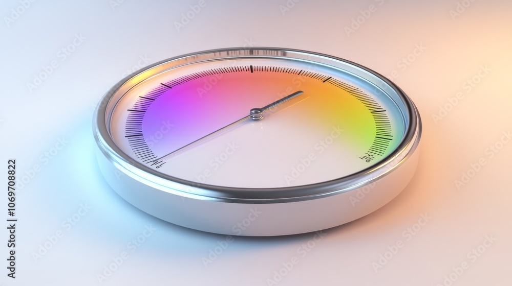 2410_026.medical pain scale meter, clinical gauge design, white ...