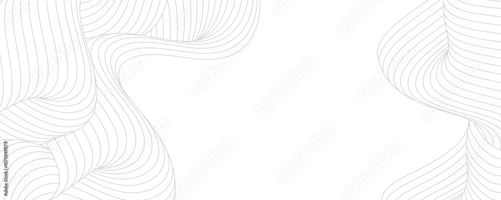 Linear composition. Layout for the design of banners, posters, posters ...