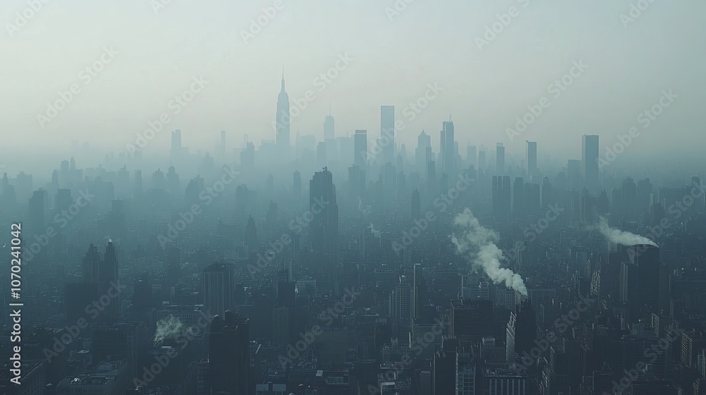 Towering Towers, Troubled Skies: A City Choked by Overpopulation ...