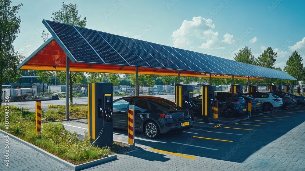 Renewable energy in logistics infrastructure powering electric ...