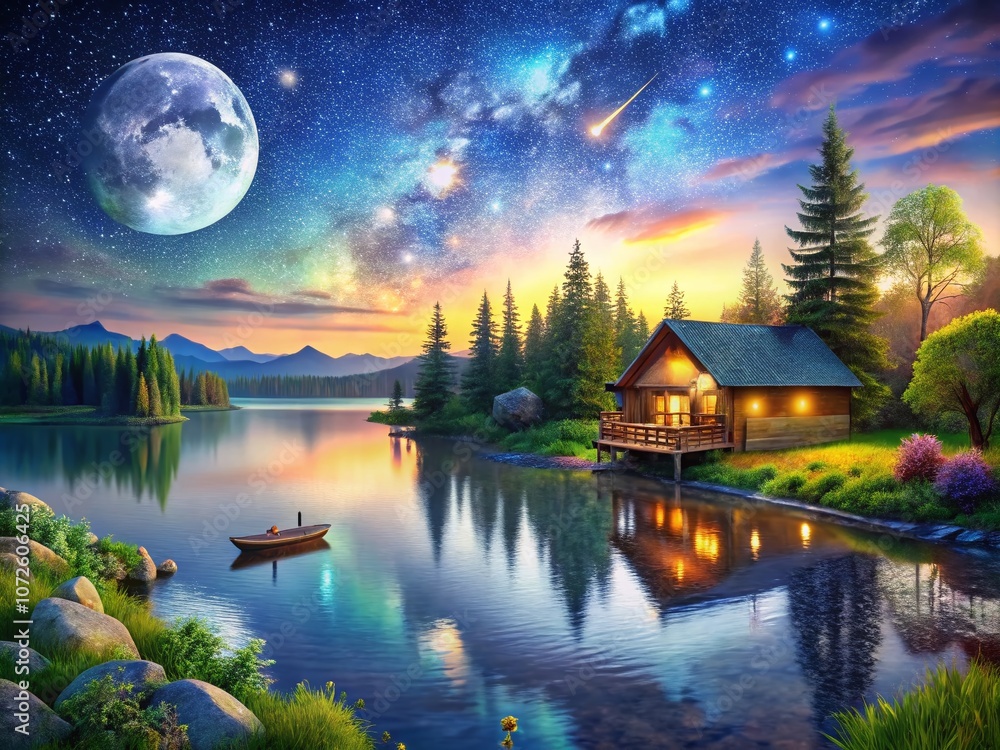 24-Hour Customer Support Service in a Serene Landscape: A Visual ...