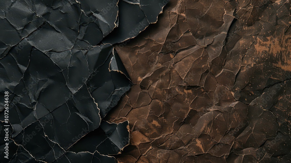 Explore the beauty of distressed antique paper, featuring dark edges ...