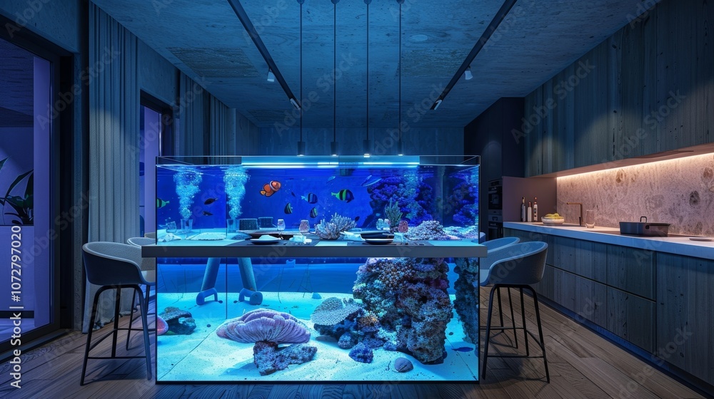 Imagine dining in an underwater wonderland every day with a stunning ...