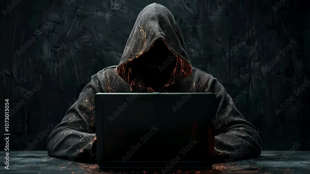 video of hacker attack, anonymous hacker, an enigmatic individual ...