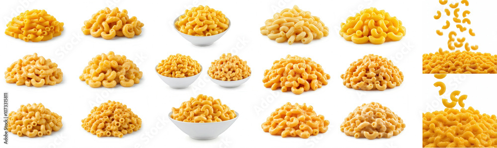 set bundle collection Classic american cheesy Macaroni mac and cheese ...
