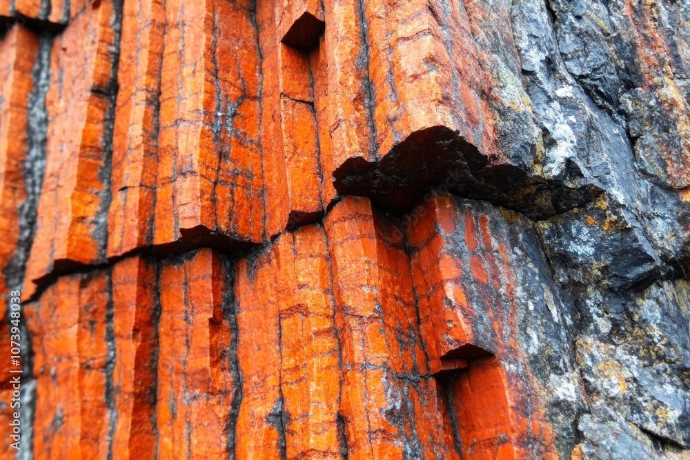 Exploring the Vibrant Layers of Earth's Crust Revealing Geological ...