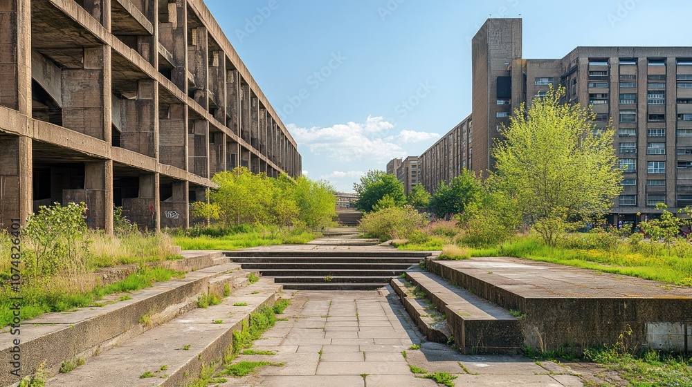 Brutalist urban renewal projects transforming old brutalist structures ...