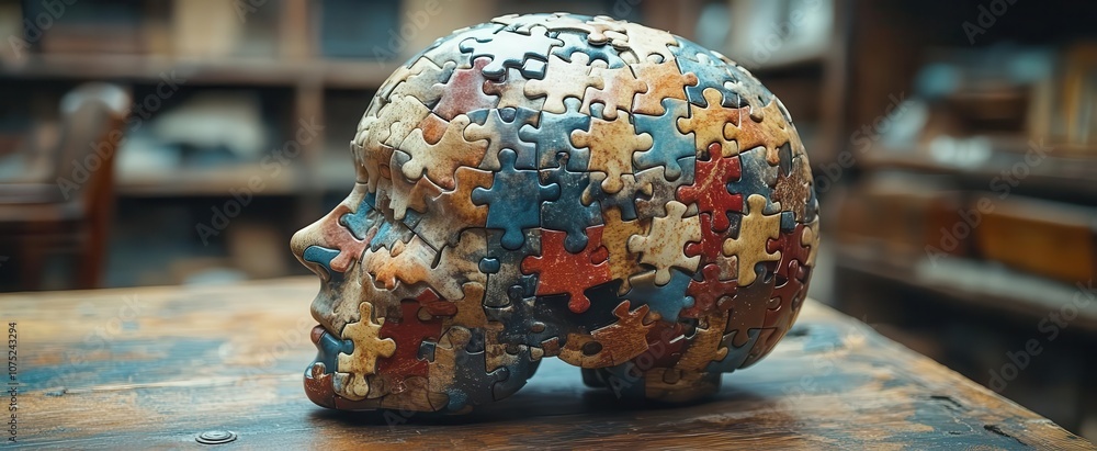 visual representation of alzheimers awareness depicting a brain with ...