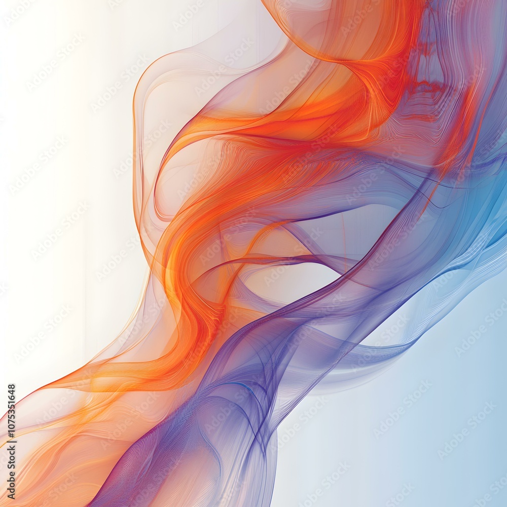 Divergent Pathways, an abstract representation of branching forms and ...