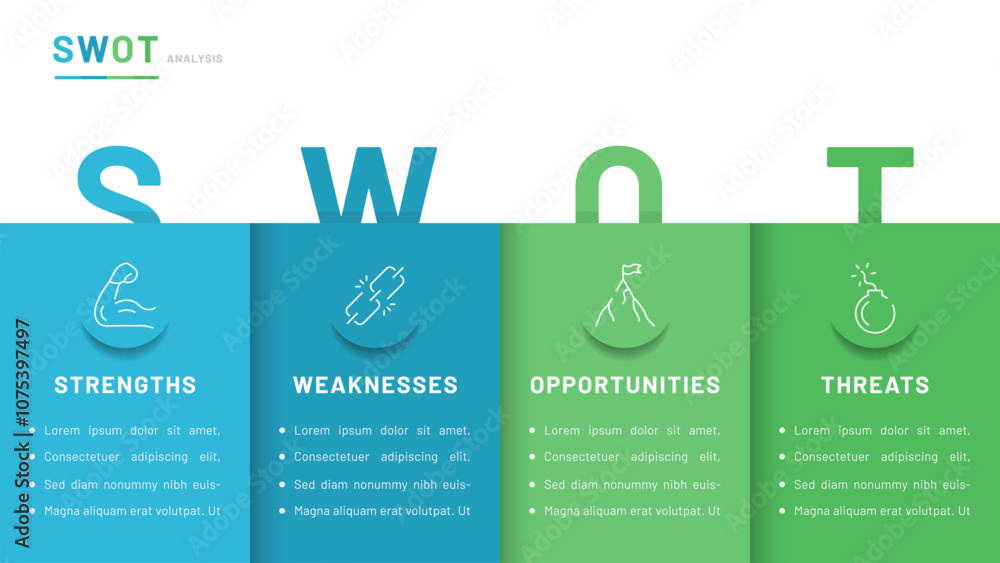 Photo & Art Print SWOT analysis consists of four consecutive stages ...