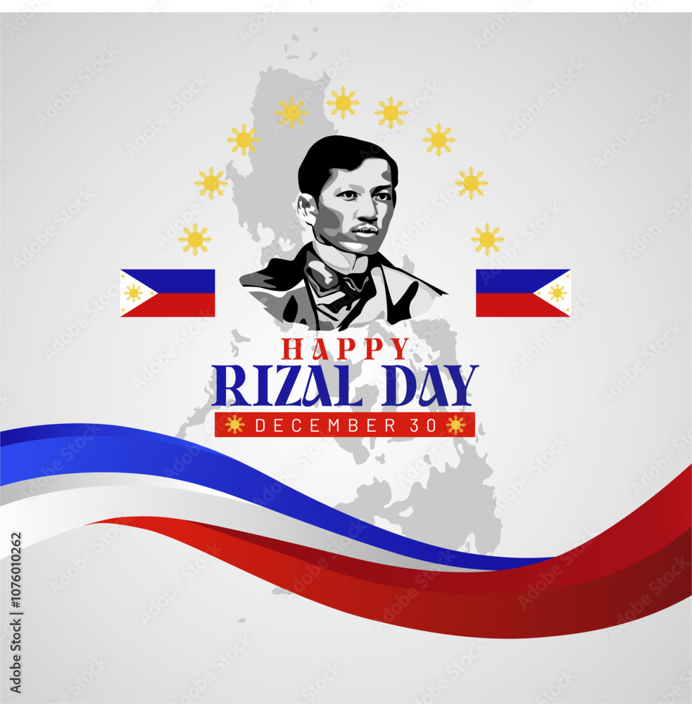 Exclusive Rizal Day 2024 Greeting Design with Jose Rizal Illustration ...