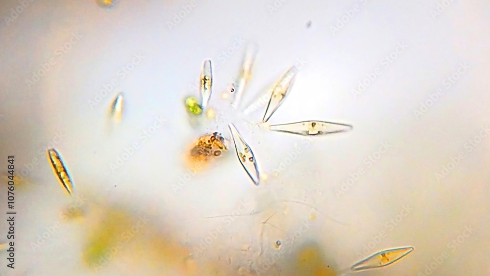 Póster A type of unicellular algae in the phylum Chlorophyta called ...