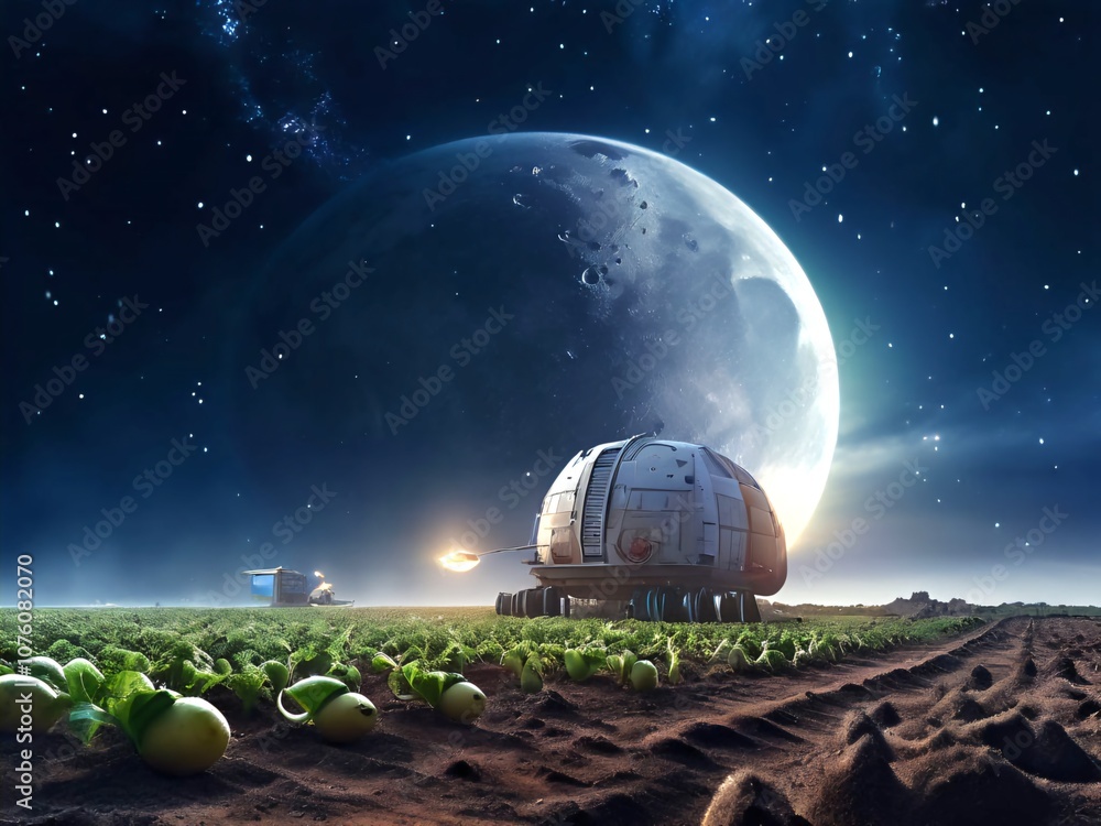 Space, Mars, Moon, Farming, Rain, Astronaut, Spaceship, Moon ...