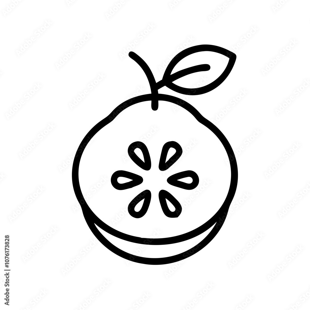 ugli fruit icon, fruits vector icon - simple vector illustration of a ...