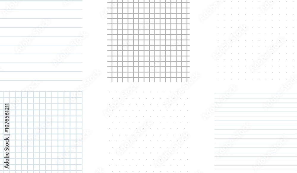 Grid empty background, square, line dot graph paper, school math sheet ...