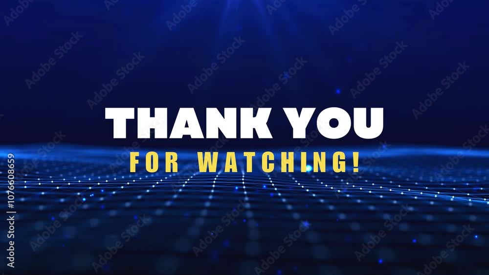 Animated animation kinetic moving Thank you thanks for watching youtube ...