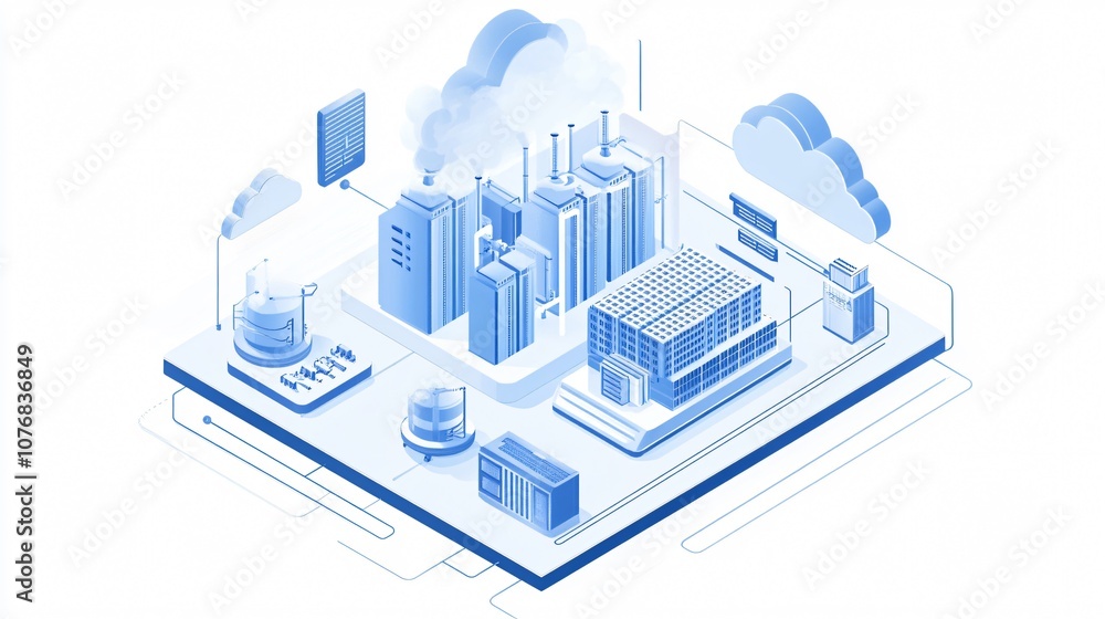 Cloud-based industrial machine management system for remote ...