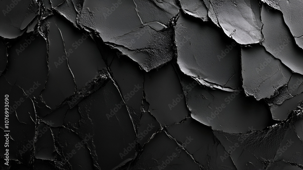 Illustrazione Stock surface dark steel texture crumpled and creased ...