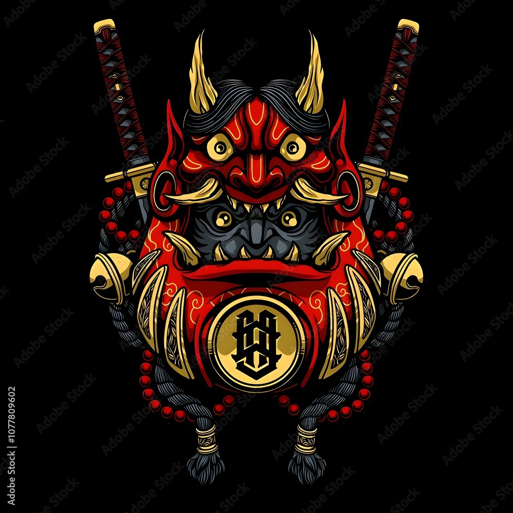 onimusha mask, japanese ghost mask, japanese samurai mask, japanese ...