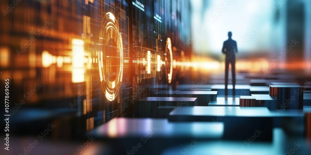 An image illustrating the concept of business agility, showcasing ...