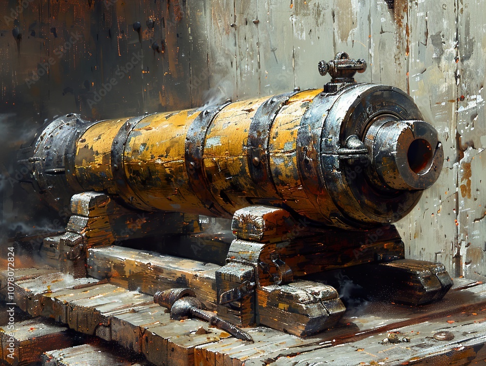 Vintage Cannon: A Glimpse into the Past - Historical Artillery Weapon ...